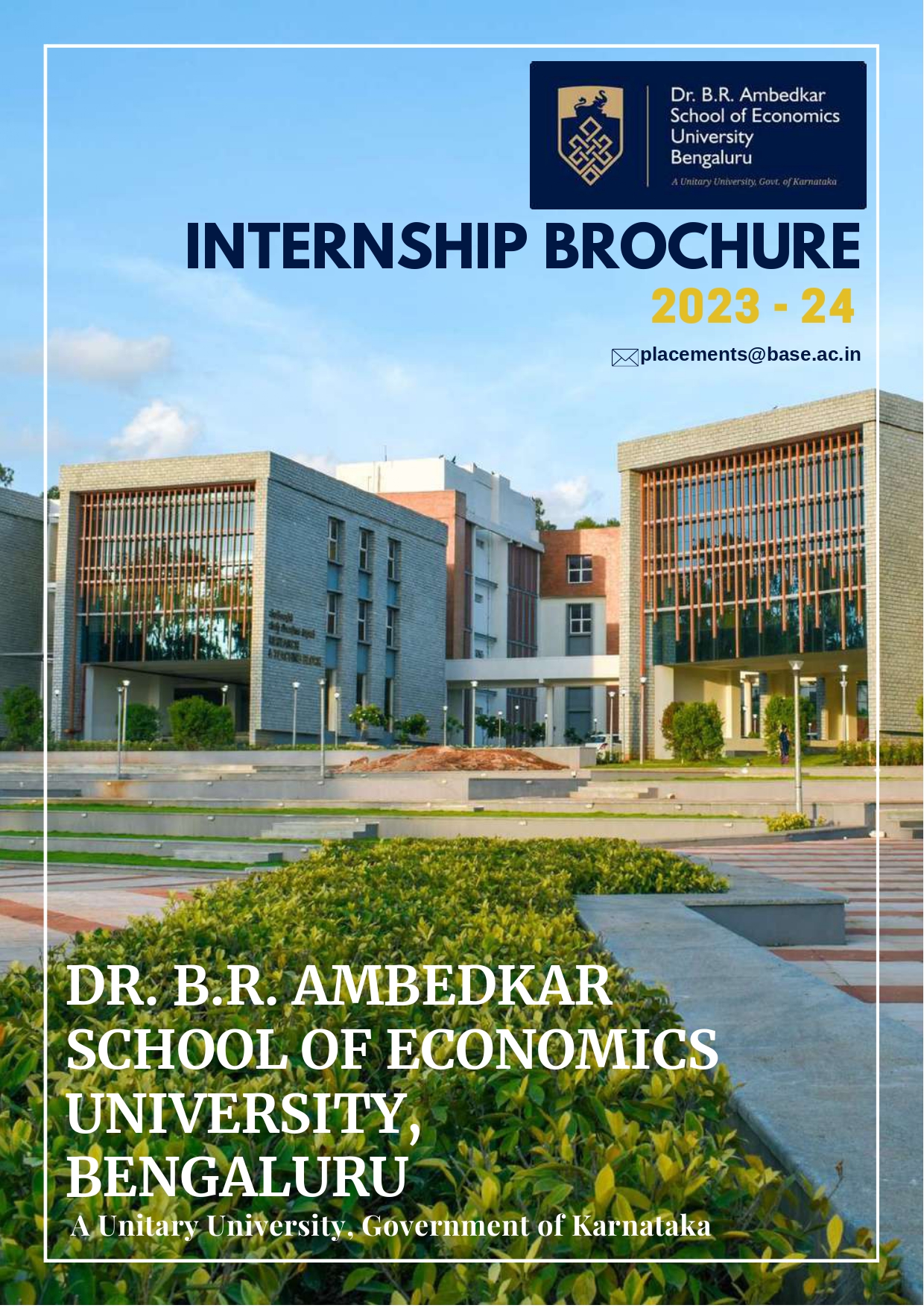 Internship Brochure 2023-24 – Dr. B. R. Ambedkar School of Economics ...